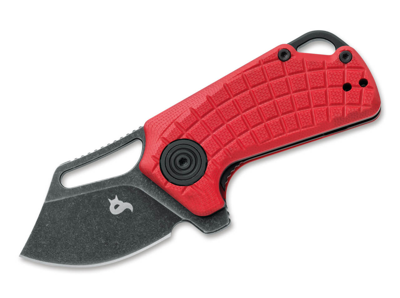 Black And Red Pocket Knife
