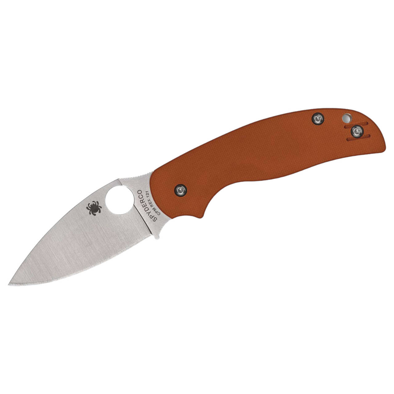 POCKET KNIFE Sage 5 CPM REX 121 G10 Burnt Orange PlainEdge - SPYDEREDGE ...